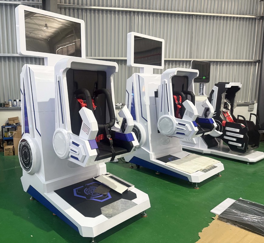9D VR 360 Simulator Chair for Theme Parks - Coin Operated