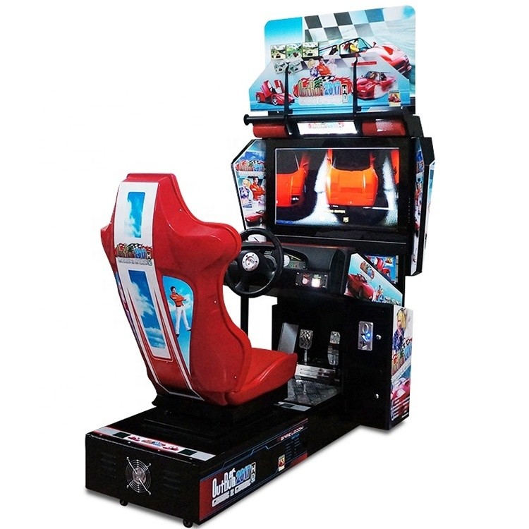 Reliable 32LCD Racing Car Game Machine Speed Racer Arcade Machine 250W