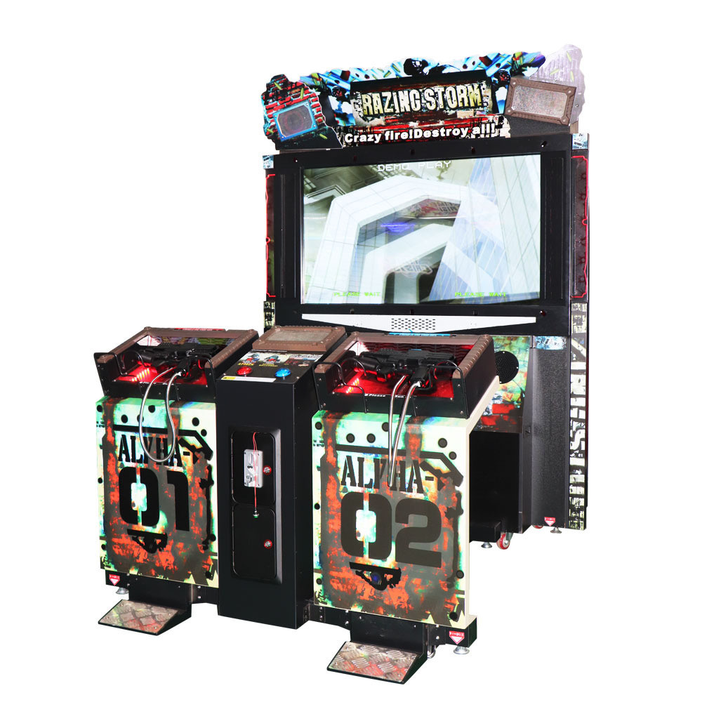 Customized Shooting Game Arcade Machine Commercial For Amusement Park